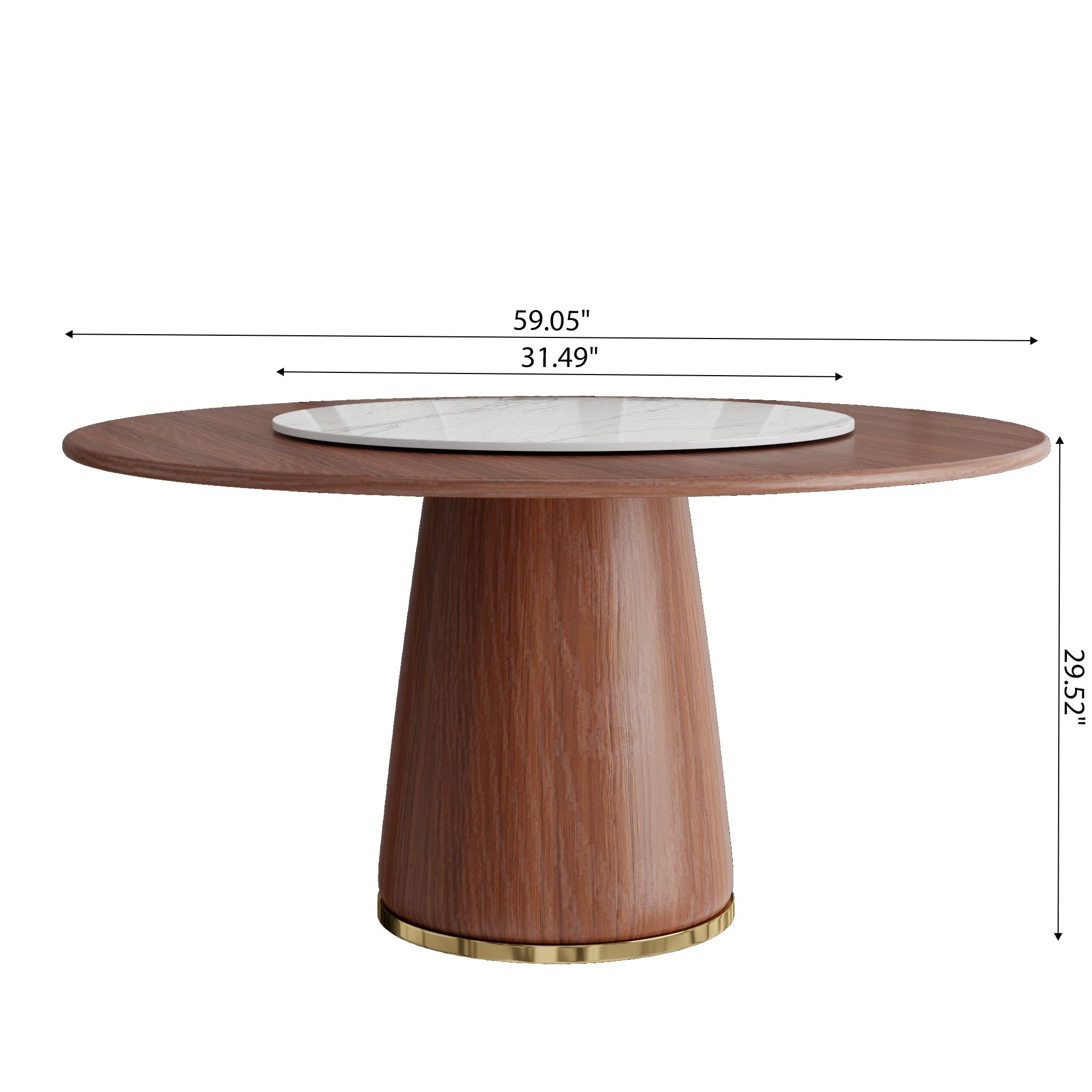 rotating extending table