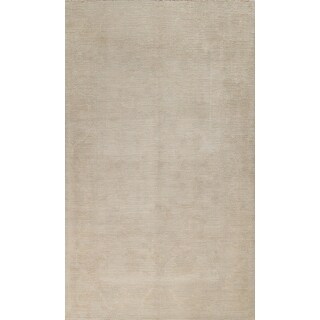 Muted Oushak Vegetable Dye Oriental Area Rug Hand-knotted Wool Carpet ...