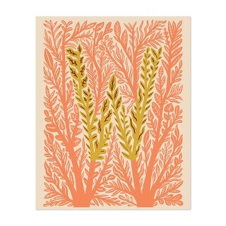 Botanical Letter W Monogram Typography Alphabet Art Print/Poster - Bed ...