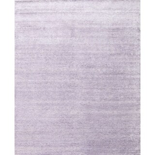 Ahgly Company Machine Washable Contemporary Periwinkle Pink Area Rugs ...