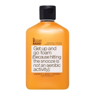 Not Soap Radio Get Up And Go Foam, Energizing Mandarin Grapefruit Guava ...