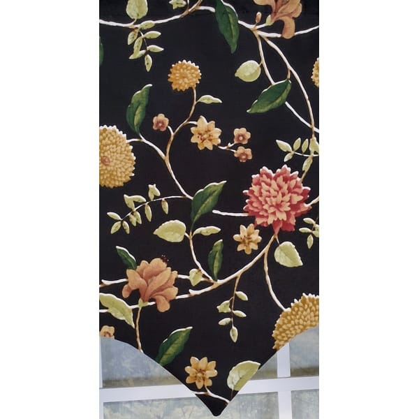 RLF Home Design Nightfall Regal Window Valance - On Sale - Bed Bath ...