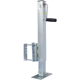 Heavy Duty Trailer Jack,Fixed Mount Jack w/Drop Leg,Max Load 2,500 Lbs ...