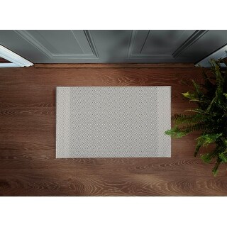 DURST GREY with Rubberized non-slip Backing Indoor|Outdoor Mat By Kavka ...