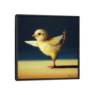 iCanvas "Dancer Pose (Yoga Chick)" by Lucia Heffernan Framed - Bed Bath ...