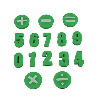 Kids Number Mathematical Symbol Pattern Whiteboard Fridge Magnets Set ...