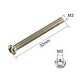 Screw, Nuts, Bolt Assortment Set Stainless Steel for CPU Water Cooling ...
