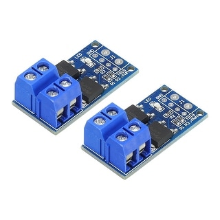 DC 5-36V 15A, Dual High-Power MOS Trigger Switch Drive Module Pack of 5 ...