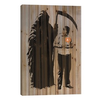 New Follower Print On Wood by Rob Dobi - Multi-Color - Bed Bath ...