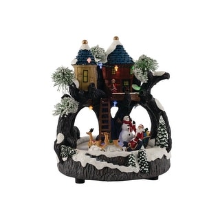 Christmas Village - Light up Tree House - Bed Bath & Beyond - 36537283