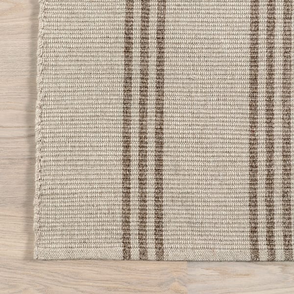 Lauren Liess x Rugs USA Hawthorn Striped Wool Area Rug - Bed Bath ...