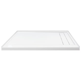 Transolid TRS_FLU6032R FLU-Series 60" x 32" Rectangular Shower Base ...