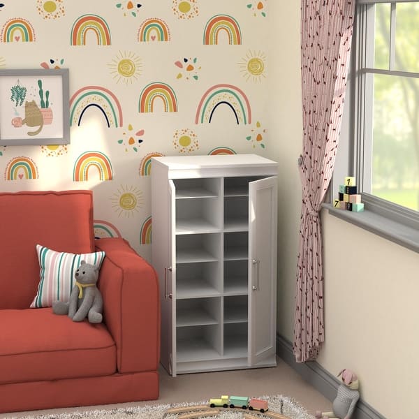 ClosetMaid Modular Storage 21.38-inch W 12-Shelf Cubby Storage Cabinet ...