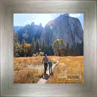 24x36 Contemporary Silver Wood Canvas Floater Frame - Canvas Mounting ...