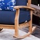 Cambridge Casual Leon Teak Patio Rocking Chair - Bed Bath & Beyond ...