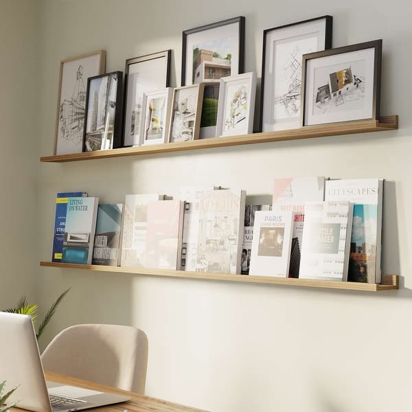 large picture shelf