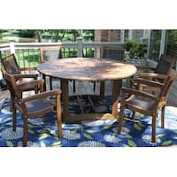 Eilaf 7 pc. Lazy Susan Set with Stacking Chairs - Bed Bath & Beyond ...