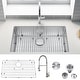 30 in Undermount Single Bowl Kitchen Sink with Faucet - Bed Bath ...