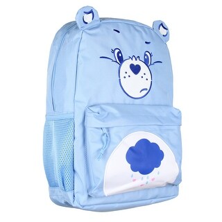Care Bears Backpack Grumpy Bear Embroidered Face with Rain Cloud Belly ...