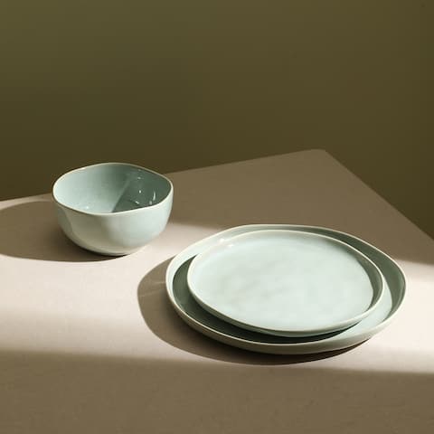 Green Stoneware Dinnerware Sets - Overstock