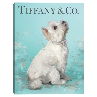 Diamond Dog Canvas Art Print - Bed Bath & Beyond - 38918890