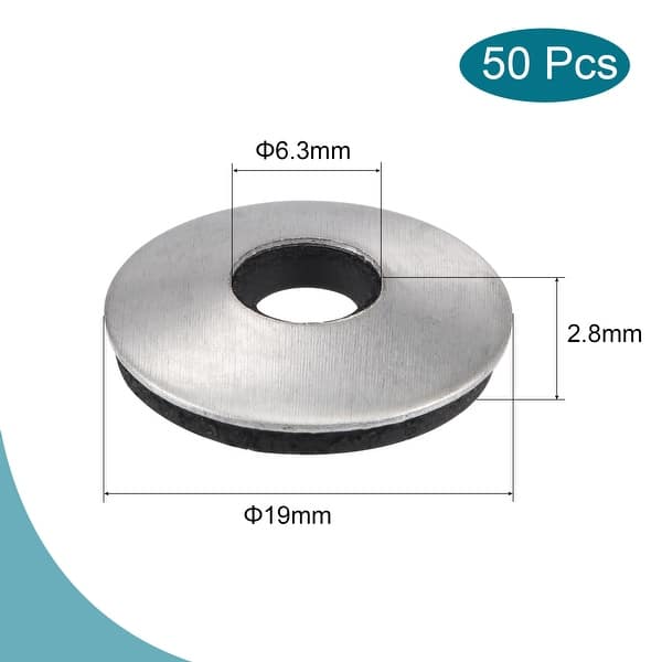 Bonded Sealing Washers Stainless Steel EPDM Rubber Backed Screw Gaskets ...