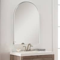 Livabliss Aranya Modern Aluminum Arched Accent Mirror - On Sale - Bed ...