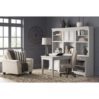 Signature Design by Ashley Kanwyn Whitewash Bookcase - Bed Bath ...