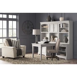 Signature Design by Ashley Kanwyn Whitewash Bookcase - Bed Bath ...