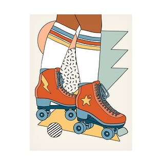 Victoria Barnes 'Let it Roll II' Canvas Art - Bed Bath & Beyond - 39539099