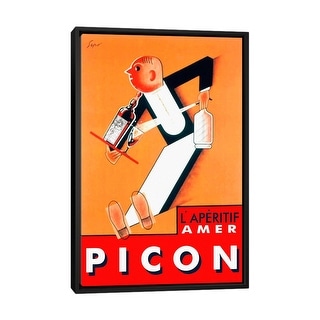iCanvas "Amer Picon" by Vintage Apple Collection Framed Canvas Print ...