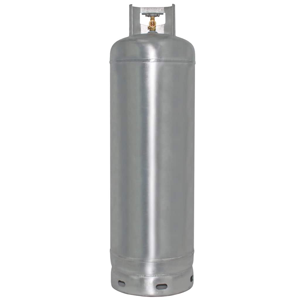 Flame King 20LB Steel Propane Tank Cylinder with OPD Valve & Gauge ...