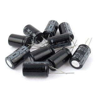 10 Pcs 400V 47uF 105C Radial Lead Electrolytic Capacitor 16mm x 27mm ...