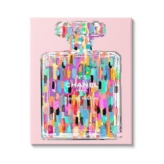 Stupell Abstract Pattern Perfume Canvas Wall Art Design by Madeline ...