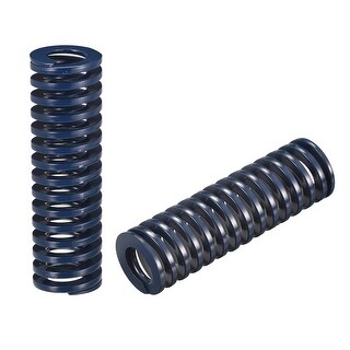 Die Spring, 2pcs 30mm OD 100mm Long Spiral Stamping Light Load ...