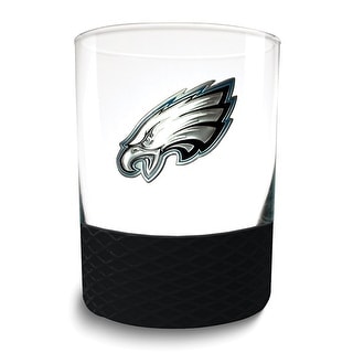 NFL Philadelphia Eagles Commissioner 14 Oz. Rocks Glass with Silicone ...