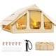6 Person Inflatable Tent for Camping with Pump, Waterproof Oxford Tent ...