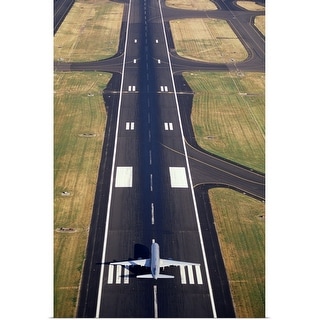 "An Airplane in the runway" Poster Print - Multi - Bed Bath & Beyond ...