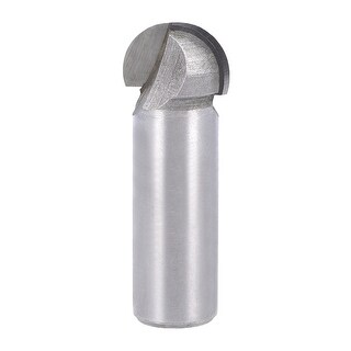 Router Bit 1/2 Shank 5/8" Cutting Dia Core Box 2 Flutes Cutter - 1/2x5 ...