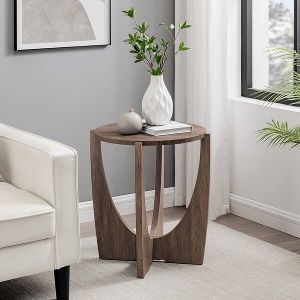 Middlebrook Contemporary Arch-Base Side Table - Bed Bath & Beyond ...