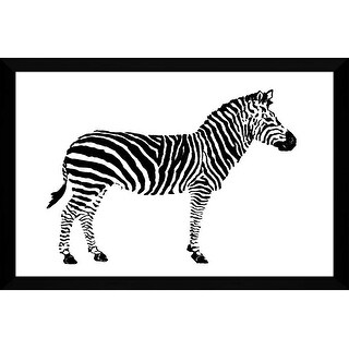 "Zebra (Horizontal)" Print on Acrylic - Bed Bath & Beyond - 36559725