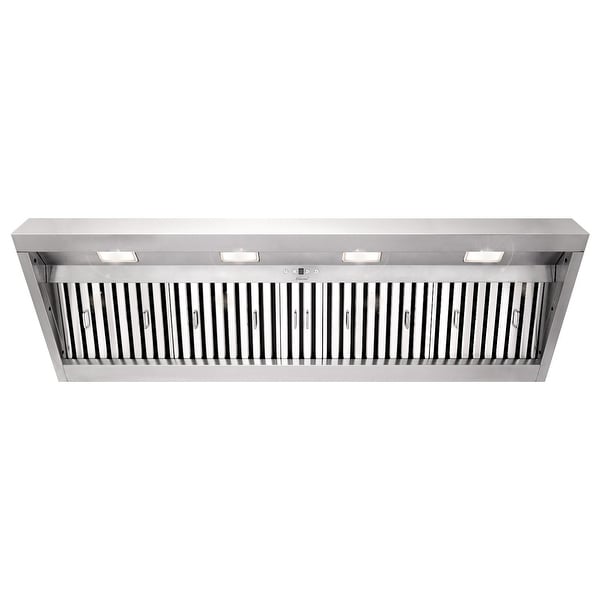 Home Beyond 28-inch Insert/Built-in Range Hood 600 CFM Stainless Steel ...