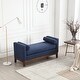53.5"W Elegant Upholstered Bench - Bed Bath & Beyond - 39742541