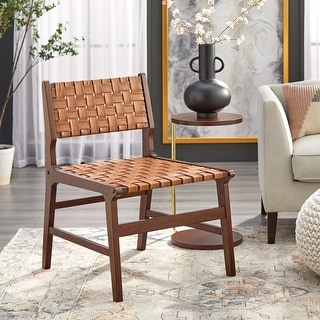 Lifestorey Brady Solid Wood Accent Chair - Bed Bath & Beyond - 36252257