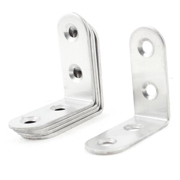 5 Pieces 40mm x 40mm Right Angle Stainless Steel Corner Bracket ...