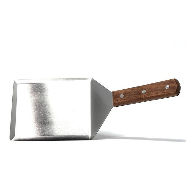 Stainless Steel Offset Turner Blade with Wooden Handle - Bed Bath ...