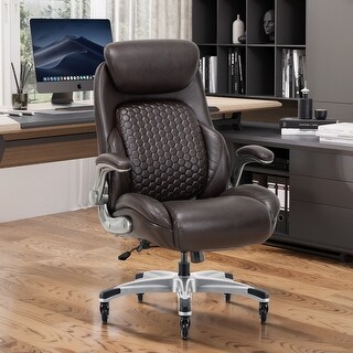 Ergonomic Office Chair - Adjustable Lumbar & Headrest, Flip-Up Arms ...