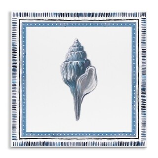 Stupell Soft Blue Conch Shell Wall Plaque Design By Lanie Loreth - Bed ...