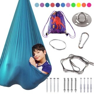 Indoor Therapy Sensory Swing for Kids, Special Needs Joy Cuddle Ceiling ...