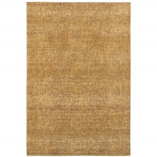 HomeRoots 9' X 12' Gold Rust Brown Ivory Purple And Lavender Power Loom ...